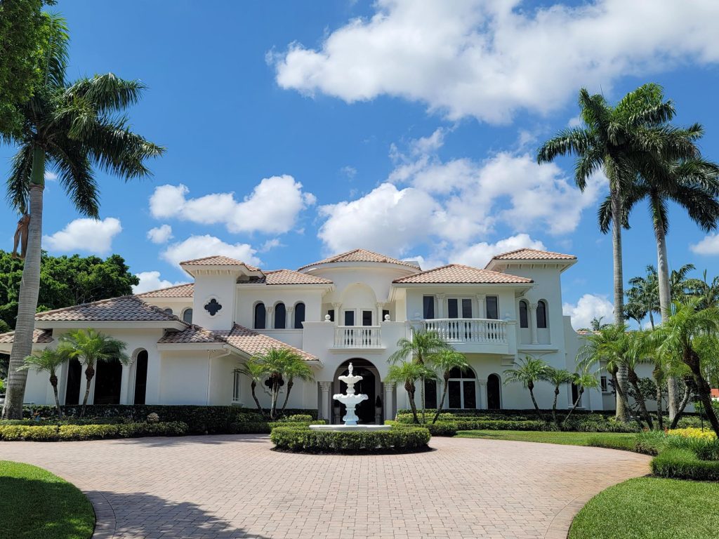 Mansion Exterior Painting Project - CertaPro Painters® of Boca Raton, FL